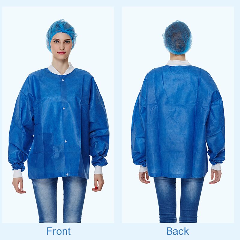 Disposable Medical Lab Jacket Hip Length - Baymro Medical offer Medical ...