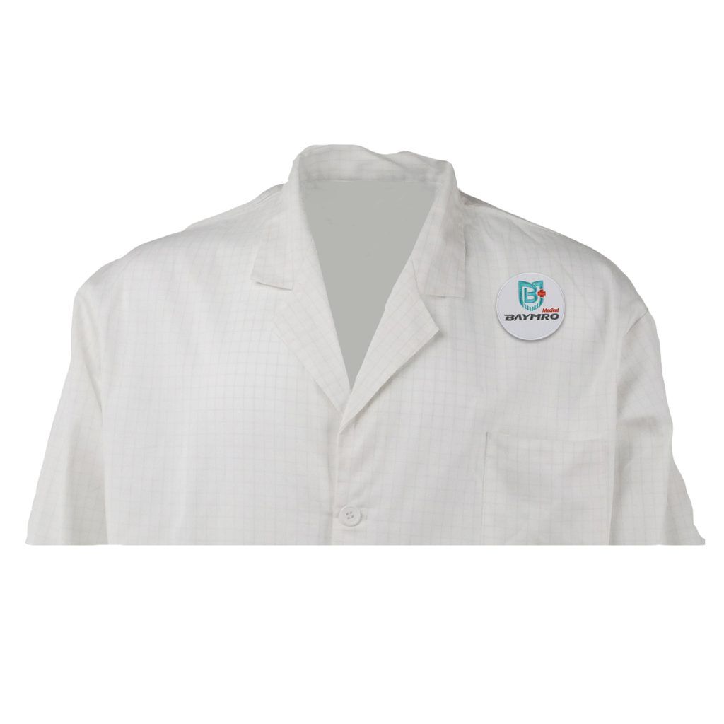 Anti-stat ESD white Lab Coat - Baymro Medical offer Medical apparel and ...