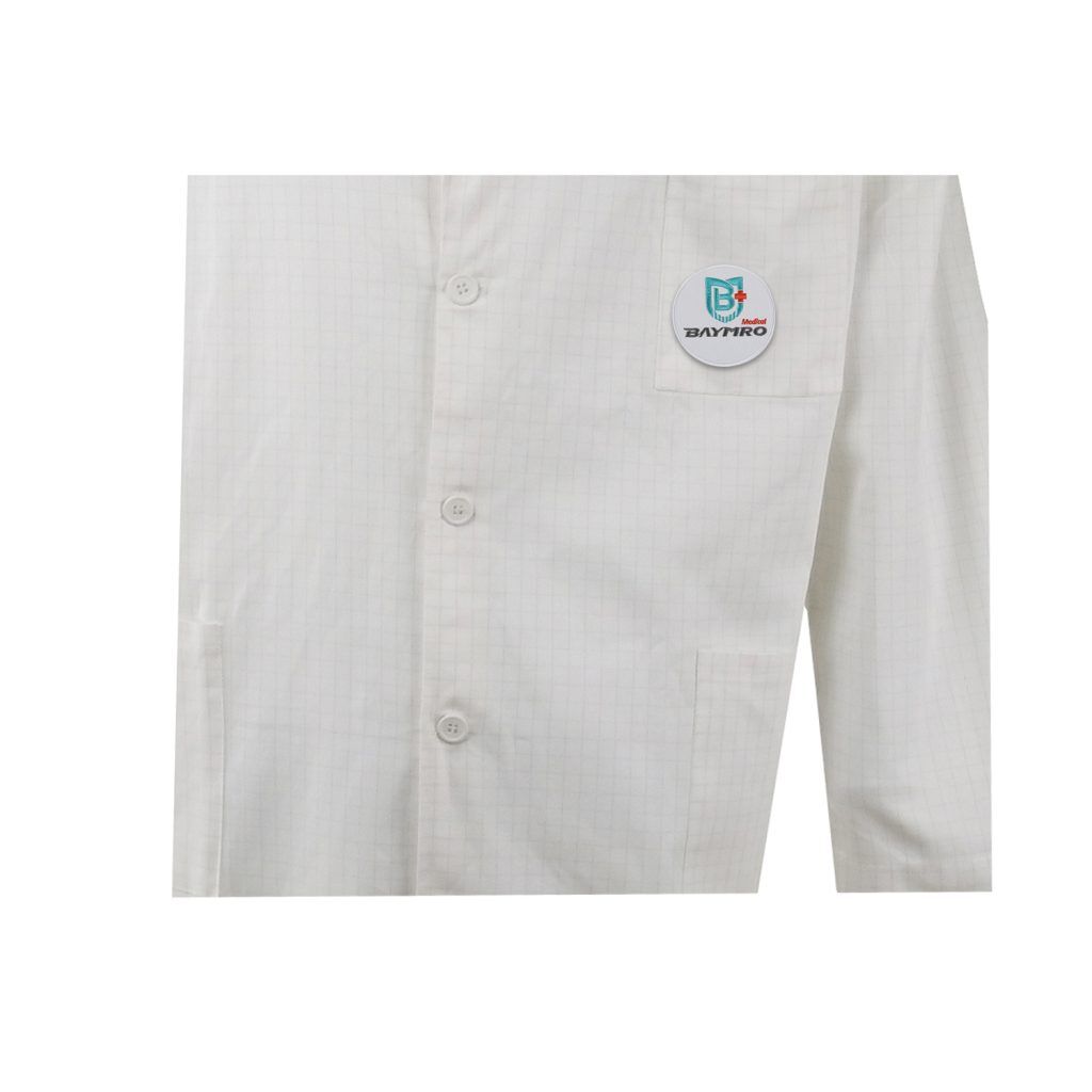 Anti-stat ESD white Lab Coat - Baymro Medical offer Medical apparel and ...