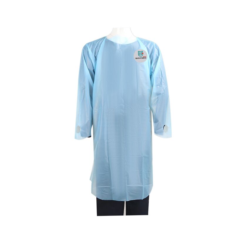 CPE Robes Impervious Thumb-Hook Gown--Baymro Medical