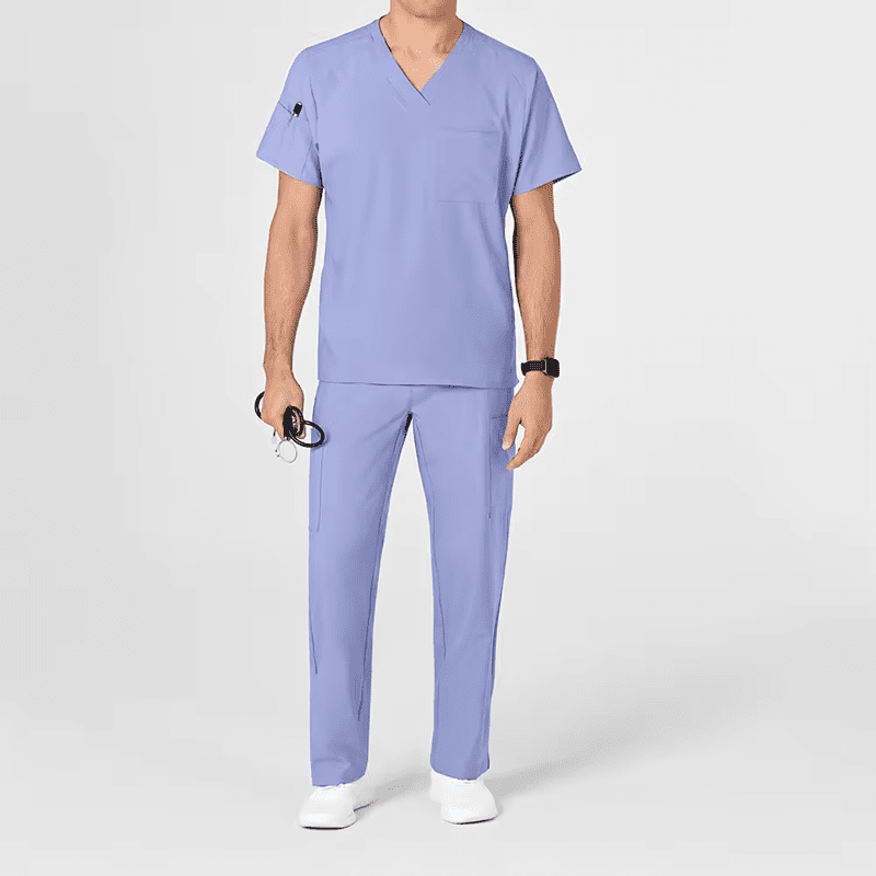 Ceil Blue Unisex Hospital Scrub Uniforms--Baymro Medical